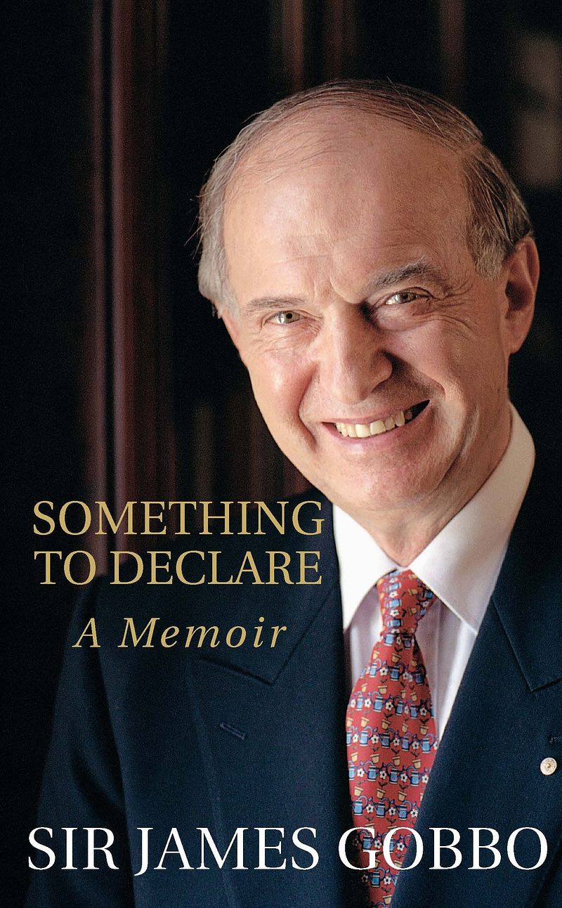 Something to Declare, James Gobbo - Melbourne University Publishing